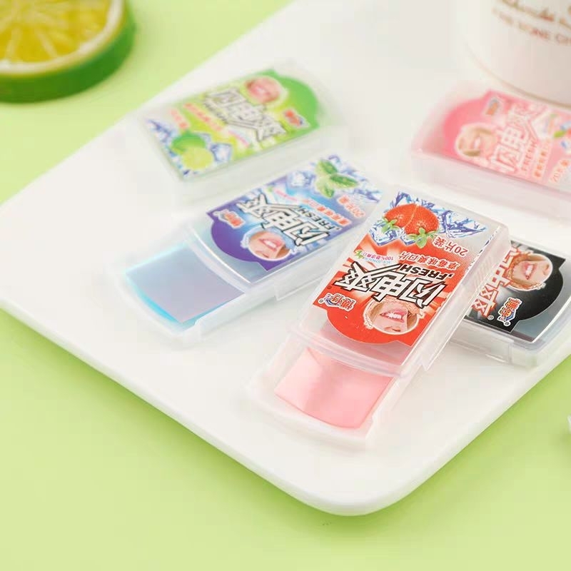 Lightning Cool 1g Multi-Flavor Refreshing Lozenges Cool Lozenges Film ...