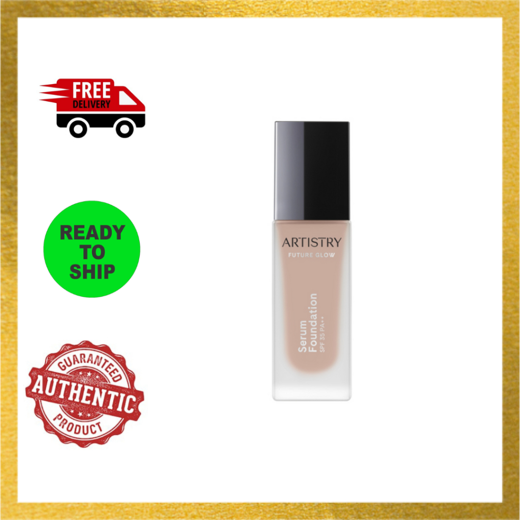 ARTISTRY FUTURE GLOW Serum Foundation SPF 35 PA++ - 101 Shell 30ml ... ARTISTRY FUTURE GLOW Serum Foundation SPF 35 PA++ - 101 Shell 30ml ...