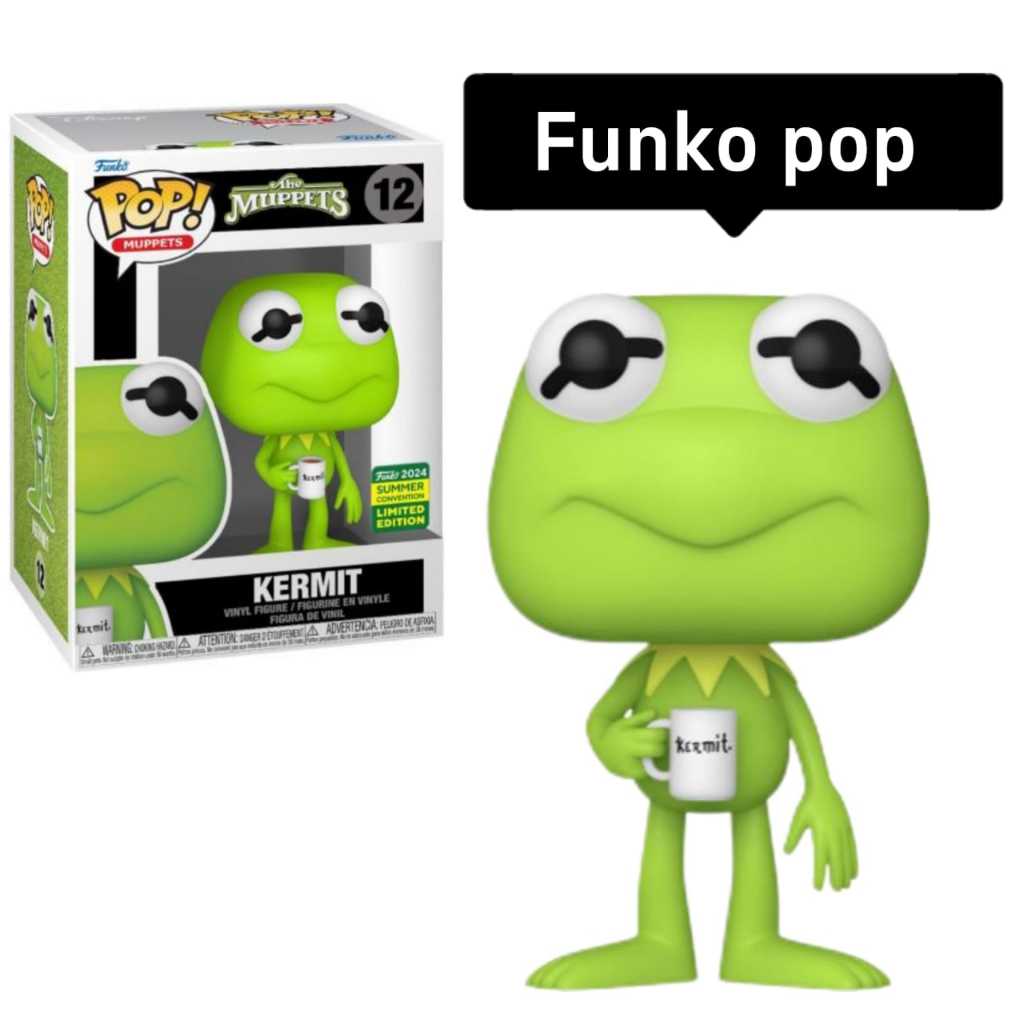 Funko Pop! Muppets The Muppets 12 Kermit SDCC Limited Edition ...