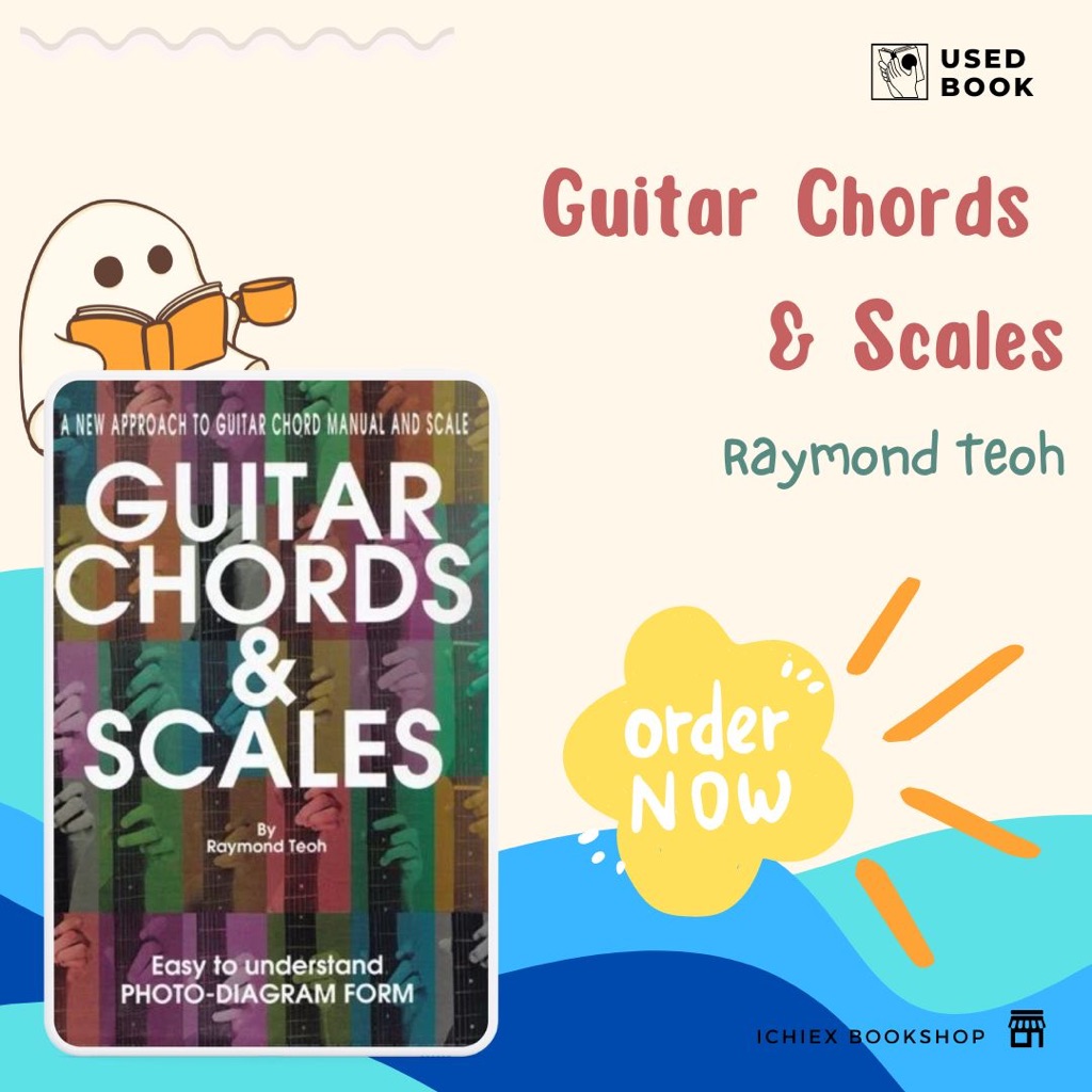 [USED] Guitar Chords & Scales (Guitar Book) Raymond Teoh | Shopee ...