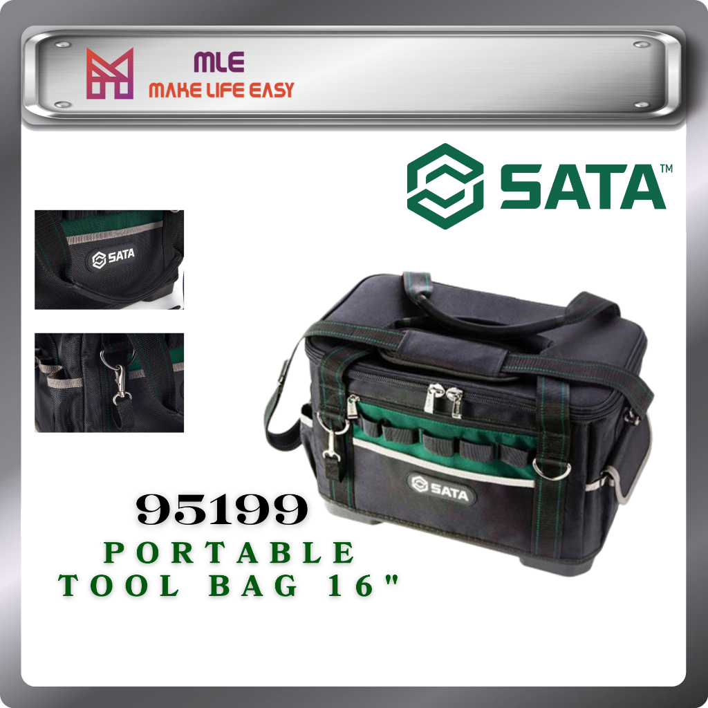 SATA 95199 Portable Tool Bag 16" | Shopee Philippines