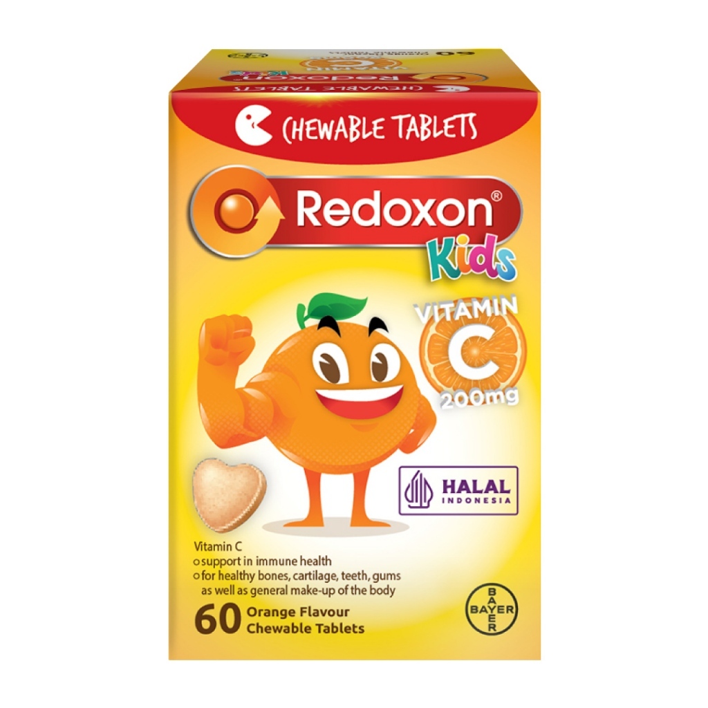 Redoxon Kids Plain C Chewable Tablet (60's) | Shopee Philippines