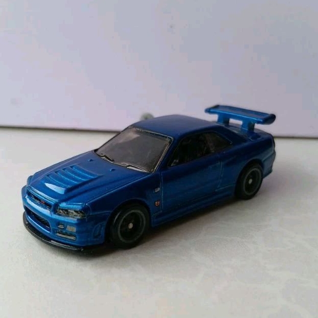 Hotwheels Nissan Skyline GT-R R34 (Rubber Tyre) | Shopee Philippines