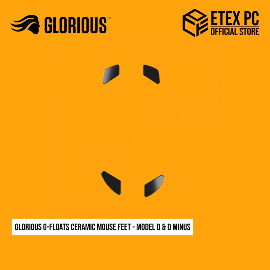 Glorious G-Floats Ceramic Mouse Feet - Model D & D Minus | Shopee ...