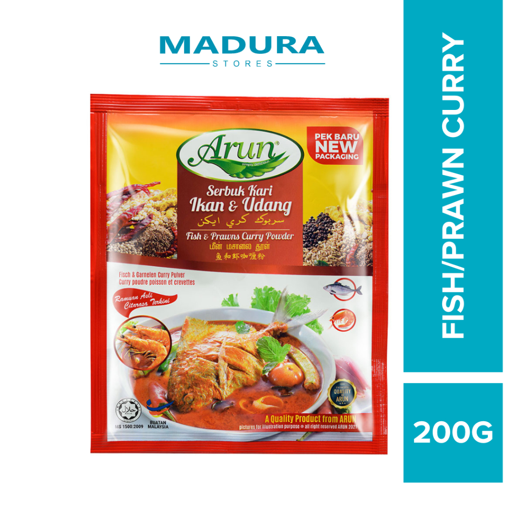 Arun Fish & Prawns Curry Powder 250g | Shopee Philippines