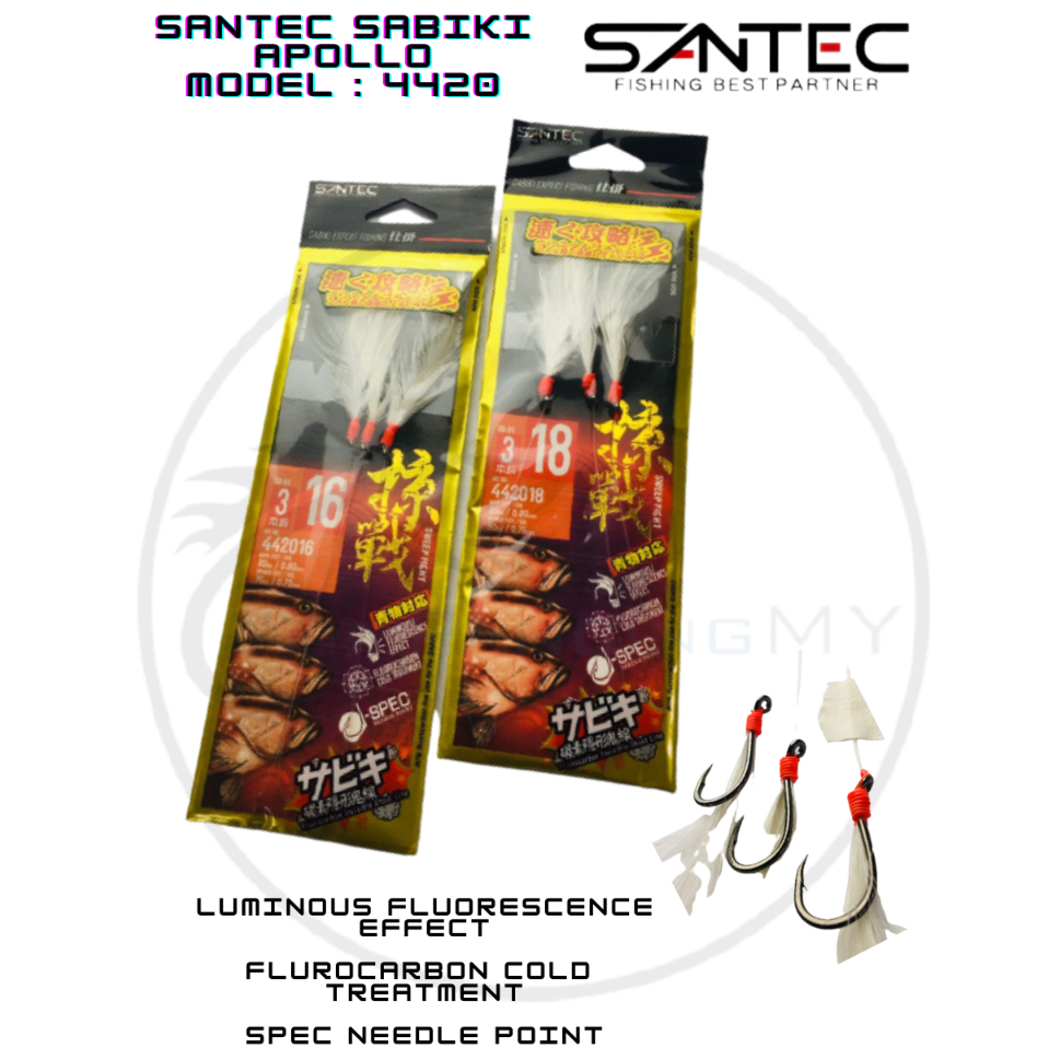 Santec Sabiki Apollo Model 4420 | Shopee Philippines