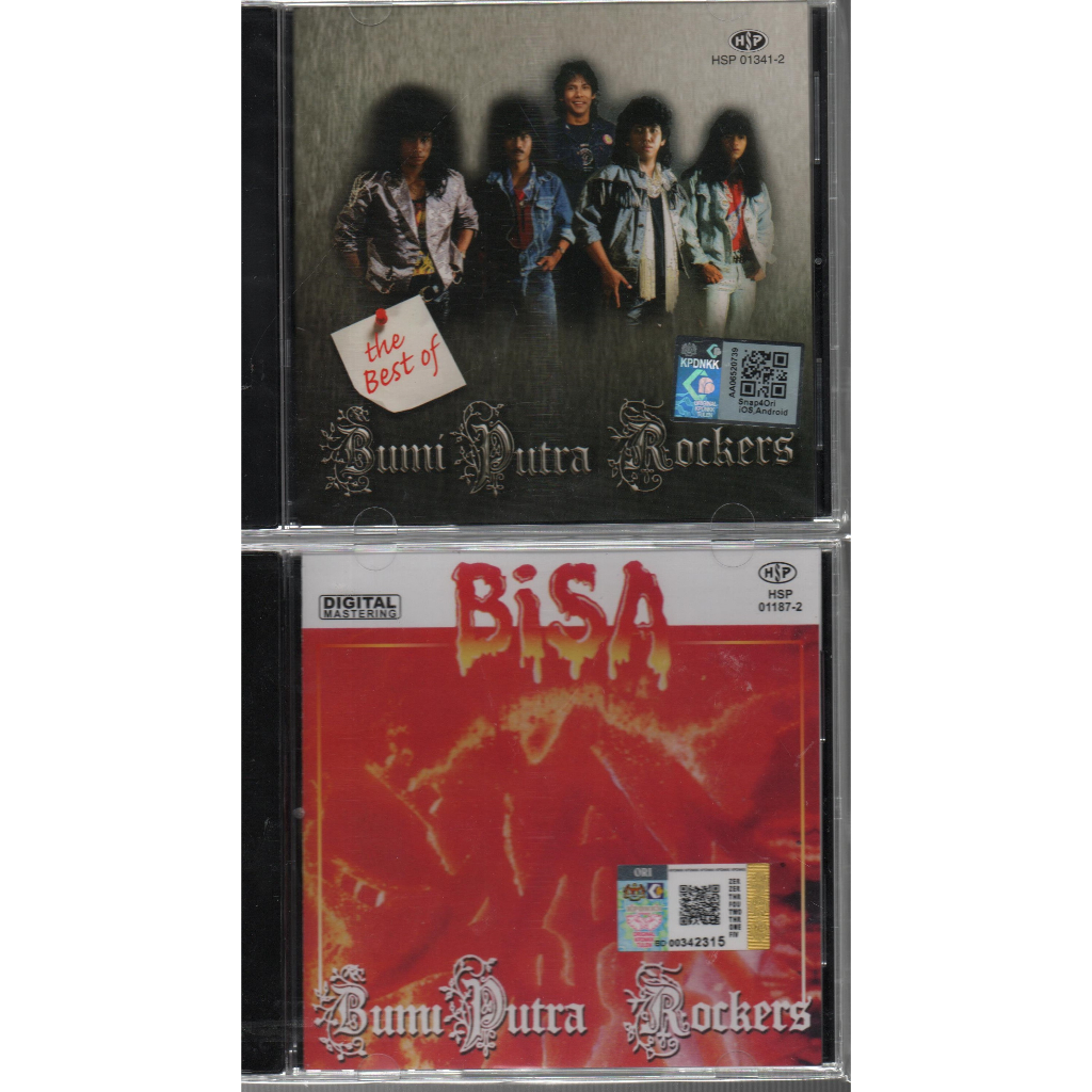 BumiPutra Rockers - Bisa & The Best Of ( CD ) | Shopee Philippines