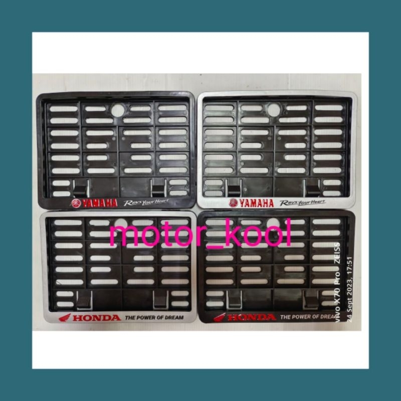 FRAME NUMBER PLATE CASING NUMBER PLATE FREE PAPAN PLATE KILAT | Shopee ...