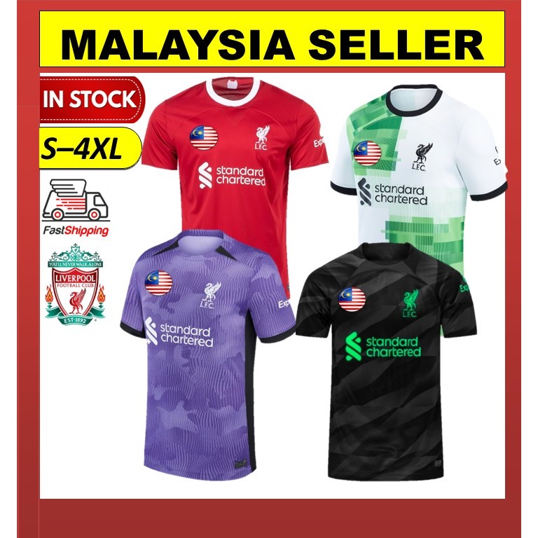 23/24 Liverpool Home Away 3rd Kit Goalkeeper Jersey for Men (S - 4XL ...