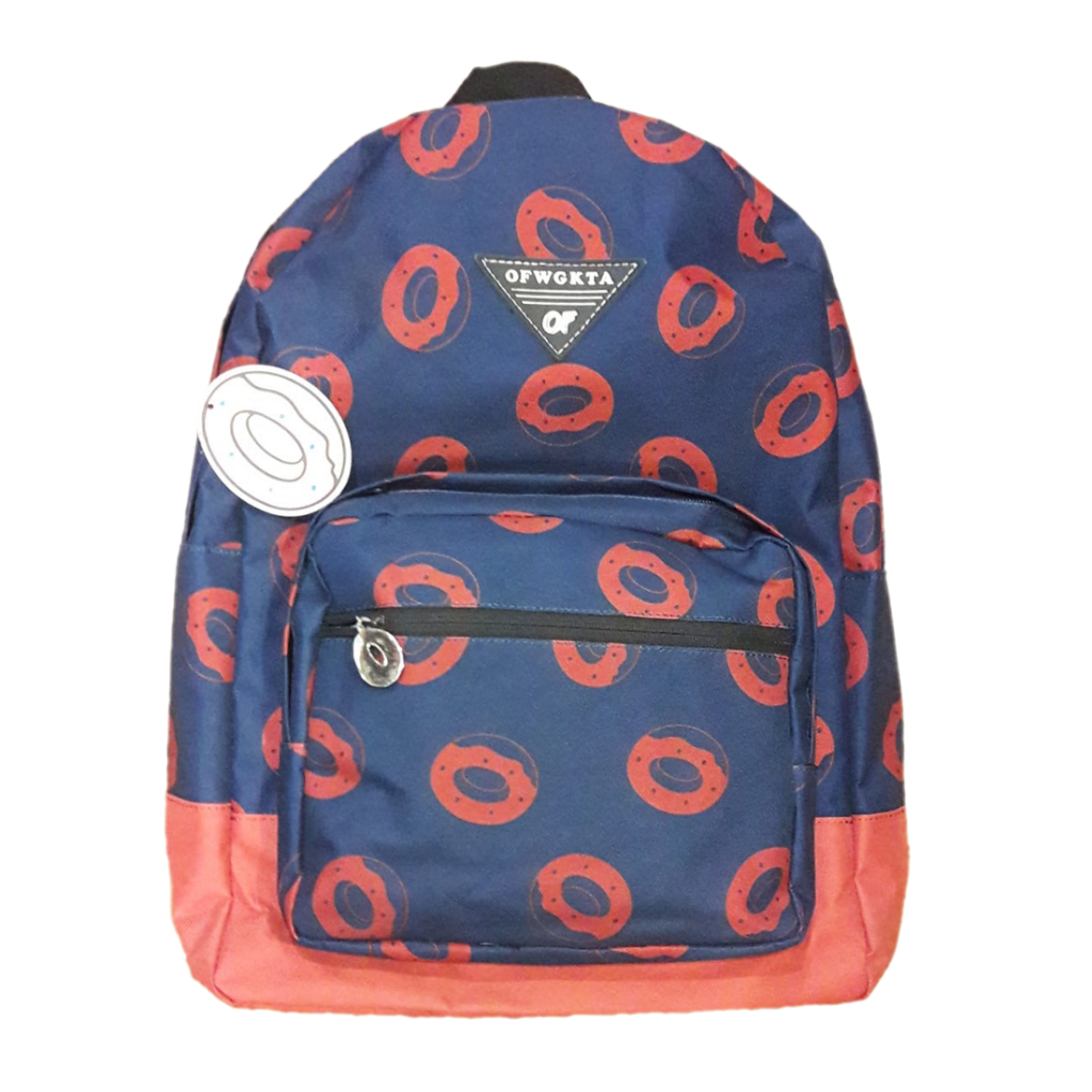 Crazeecausa Odd Future Donut Backpack Navy | Shopee Philippines