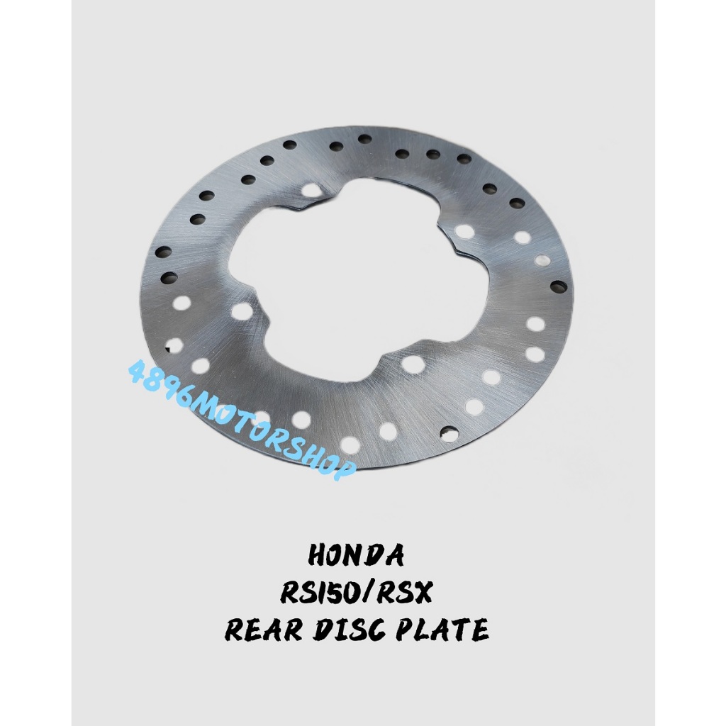 Honda RS150 RSX REAR DISC PLATE STANDARD 220MM/REAR DISC PLATE RSX150 ...