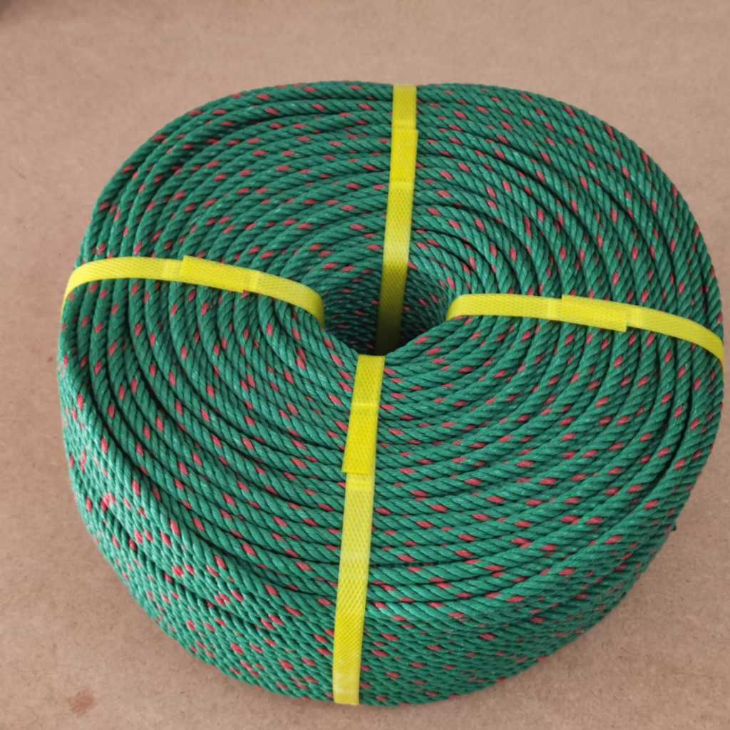 NYLON POLYPROPYLENE ROPE GREEN COLOR/ PP ROPE/ TALI - 6MM (1 Meter ...