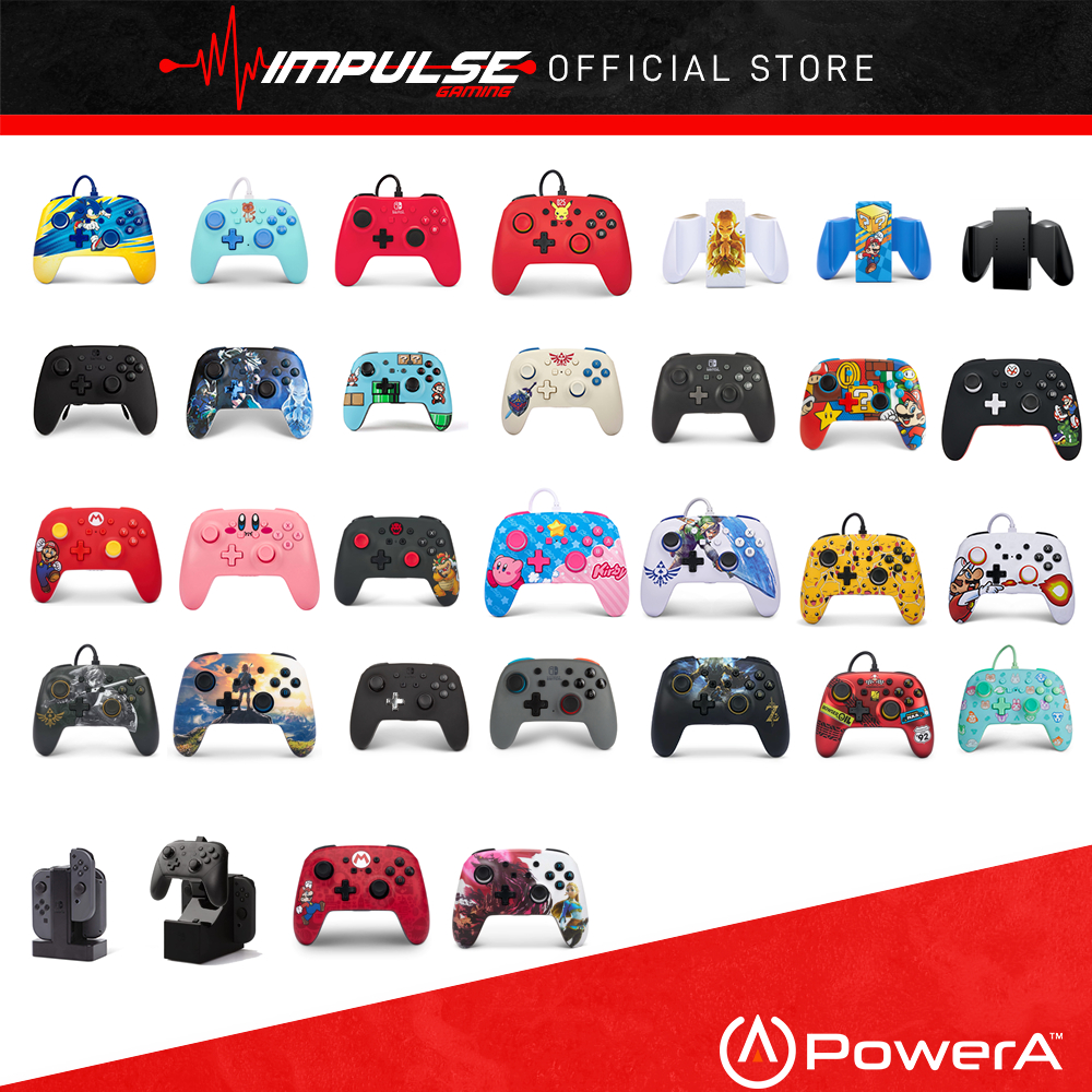 PowerA Gaming Controller / Enhanced / Enhanced Nano Wired / Wireless ...