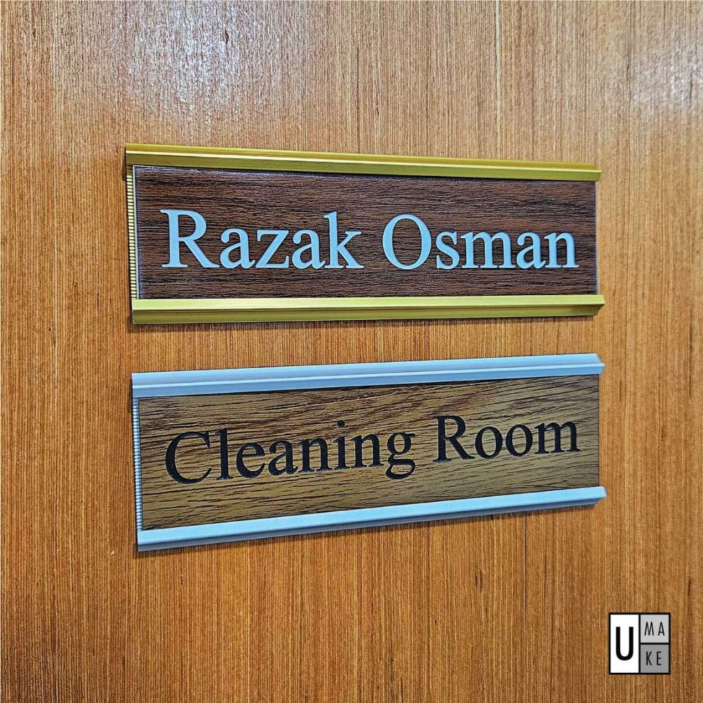 Changeable Nameplate Signage Office Sign Custom Clinic Room CEO Manager ...