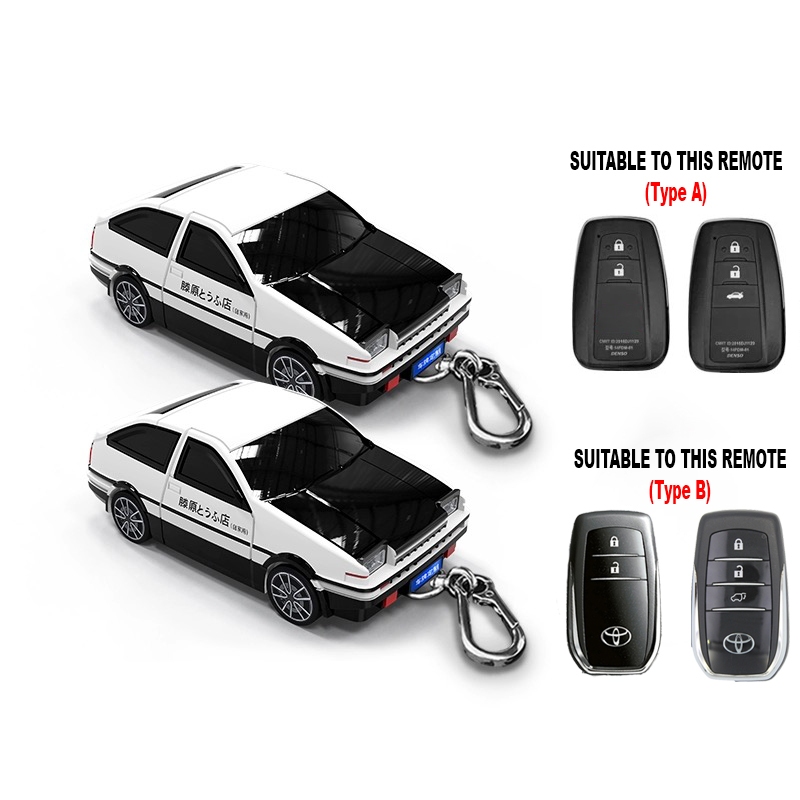 MOOGU Toyota AE86 TOY CAR Design Car Key Remote Protection Key Cover ...