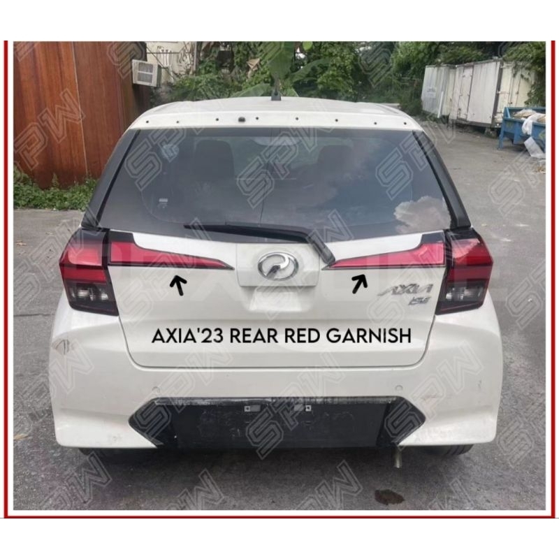Perodua Axia New 2023 rear trunk reflector | Shopee Philippines