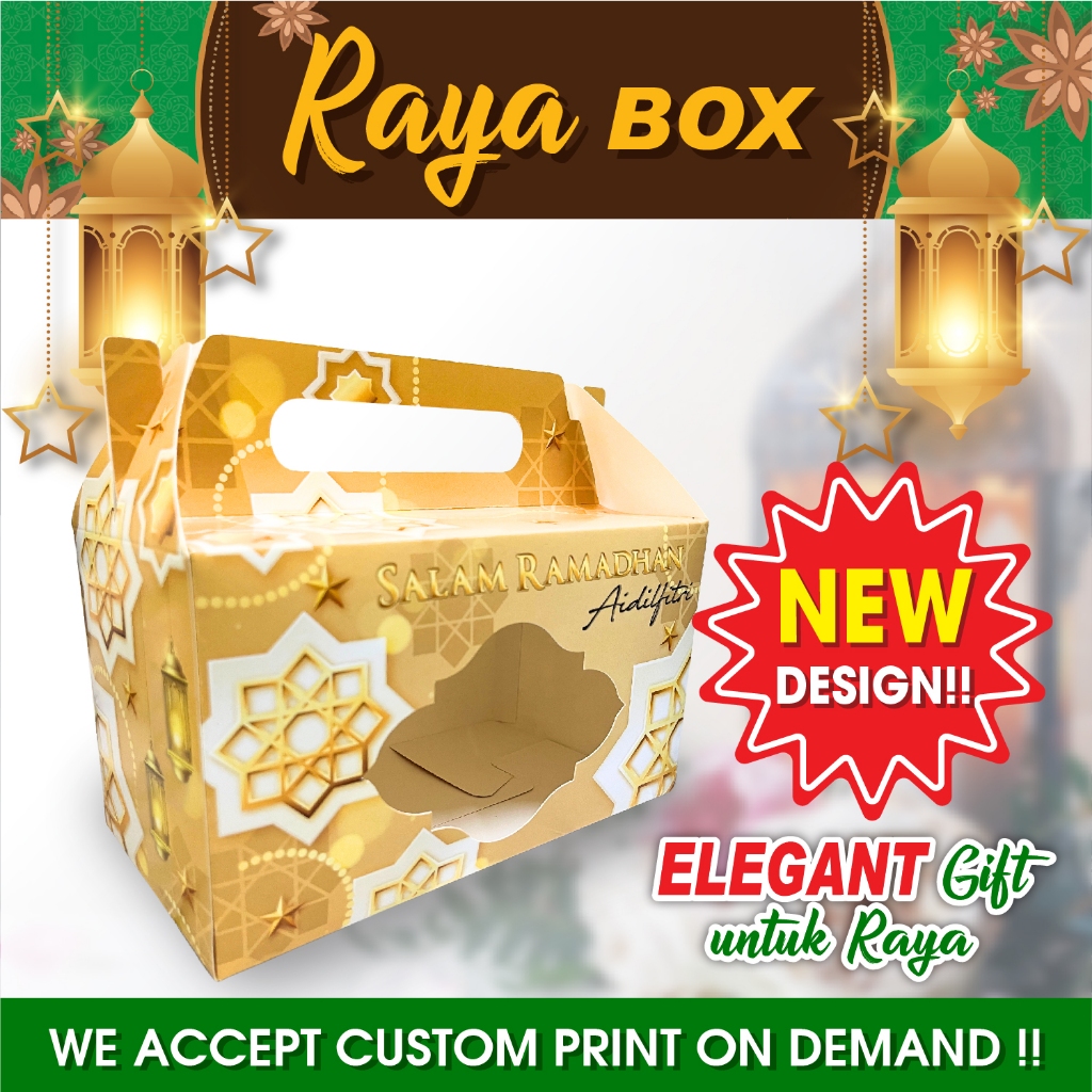 ECO PRINT MALL/Giftanda/Kotak Raya 2 Balang/Kotak Bahulu/Kotak Raya ...