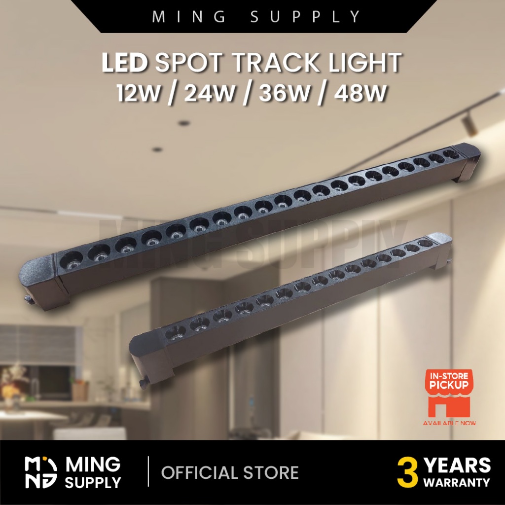 MS LED 12W 24W 36W 48W Track Light Bar Grille Linear Tracklight Linear ...