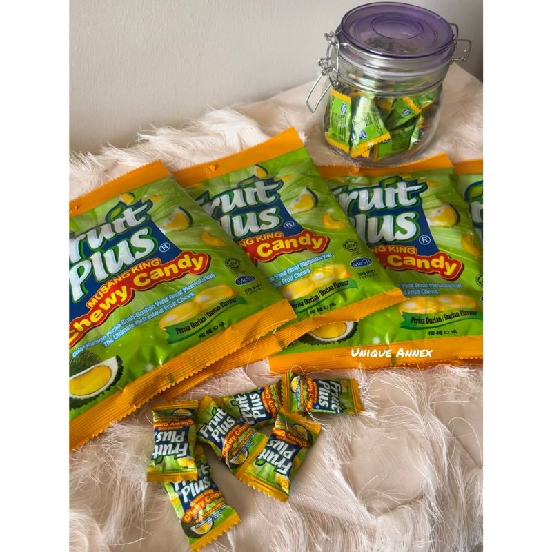 Fruit Plus Chewy Candy (Musang King) 100G | Shopee Philippines