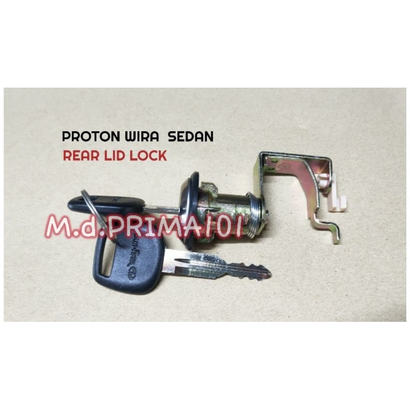PROTON WIRA AEROBACK / SEDAN REAR BOOT LID KEY LOCK | Shopee Philippines