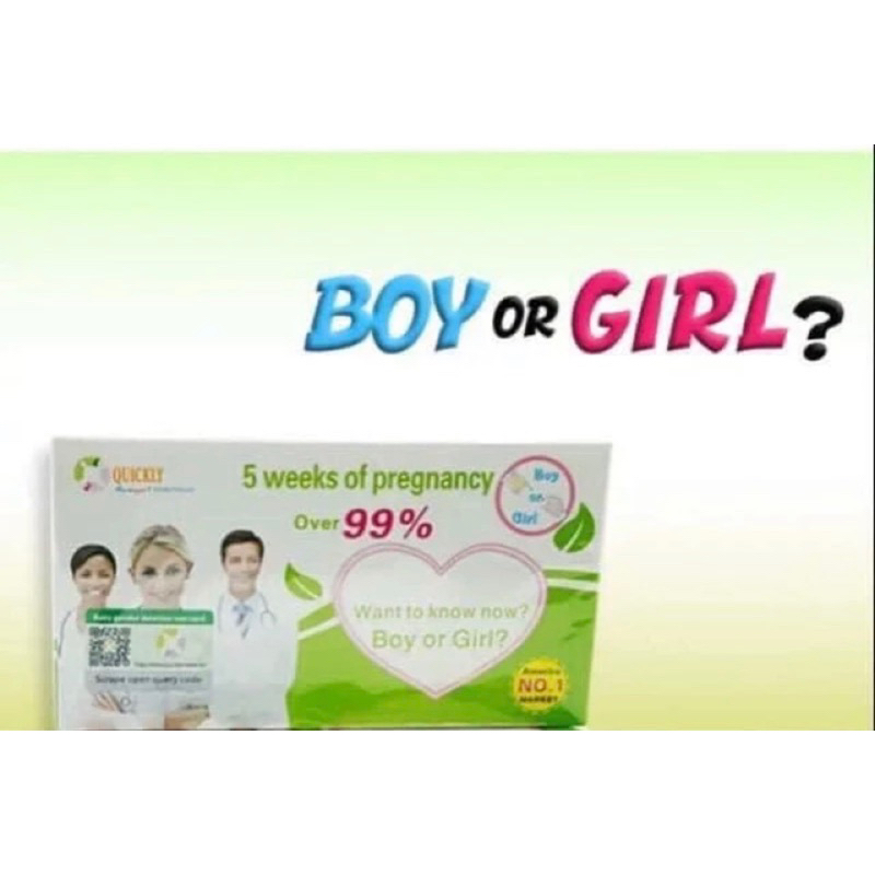 BABY GENDER TEST KIT BABY BOY OR GIRL ) | Shopee Philippines