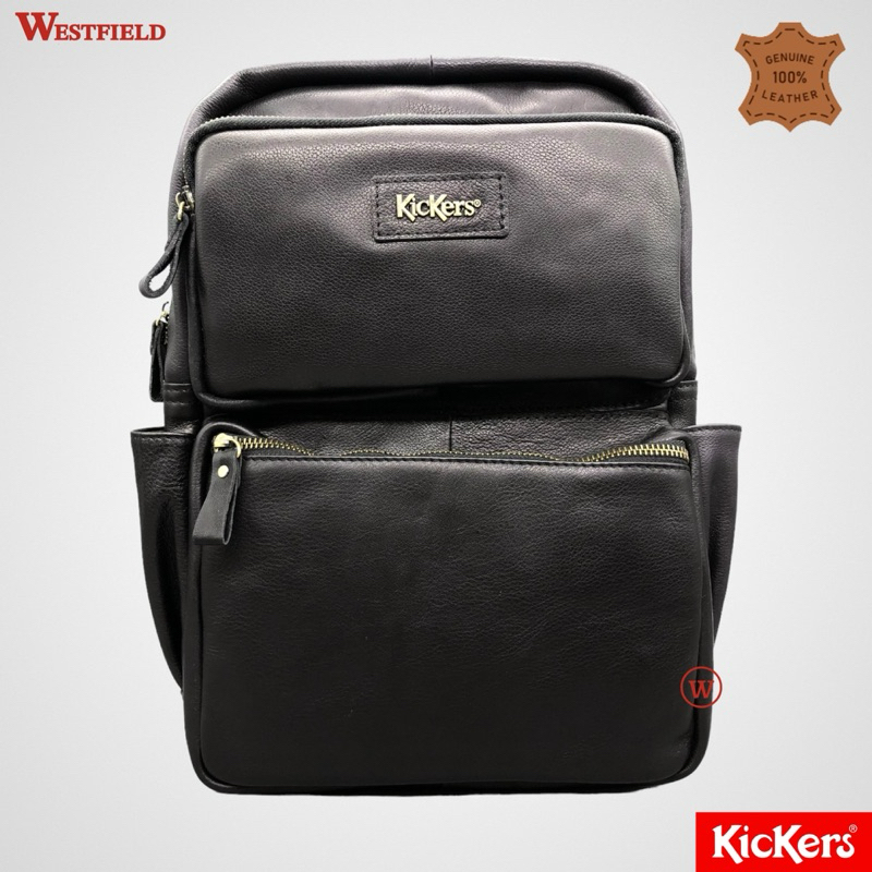 New Arrivals Kickers Premium Leather Carryon Backpack ( KIC-S 87563 ...
