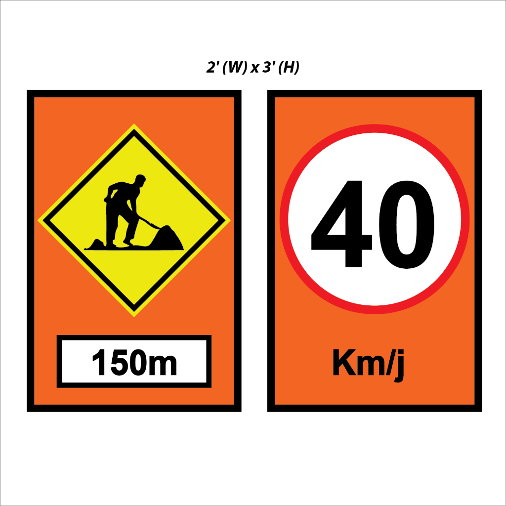 Jkr Road Signboard/3M Sticker. Highway Building Board | Shopee Philippines