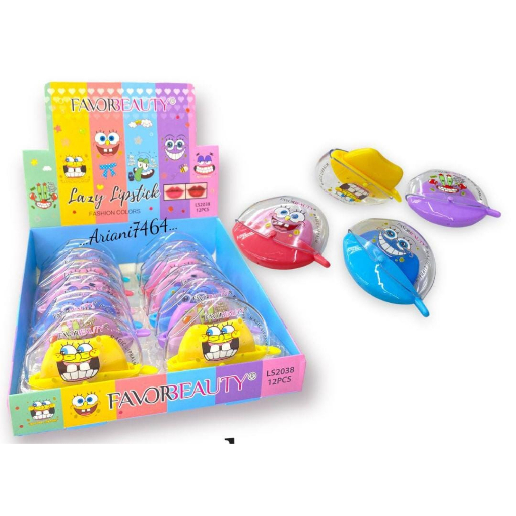 FAVORBEAUTY Square Pants Lip Shape Kemam Magic Lip Stick Lip Balm Color ...