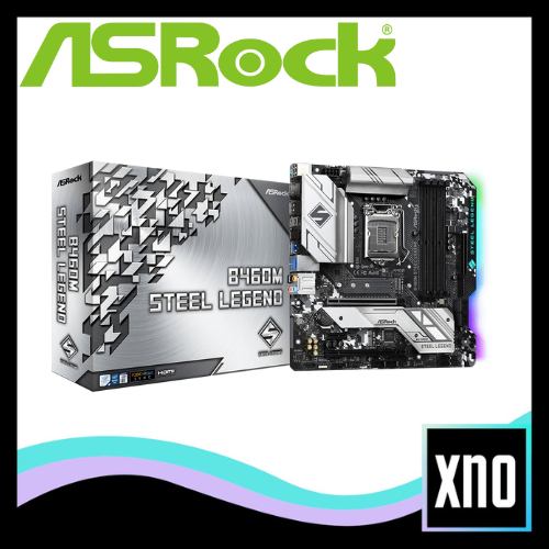 ASROCK B460M Steel Legend mATX Motherboard - Support 10th/11th Gen ...
