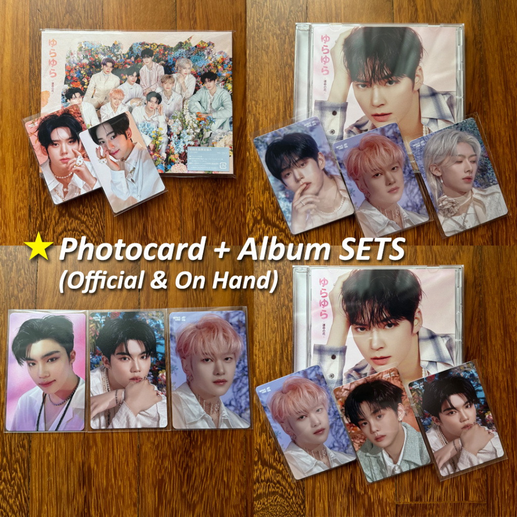 ZB1 Zerobaseone Official Photocards PC Yura Yura Japan Hao Gunwook Gyuvin Ricky Matthew Taerae ...