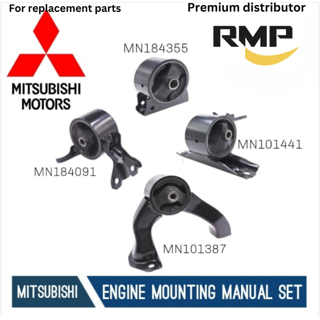 MITSUBISHI Engine Mounting Manual Set for Proton Inspira 1.8L | Shopee ...