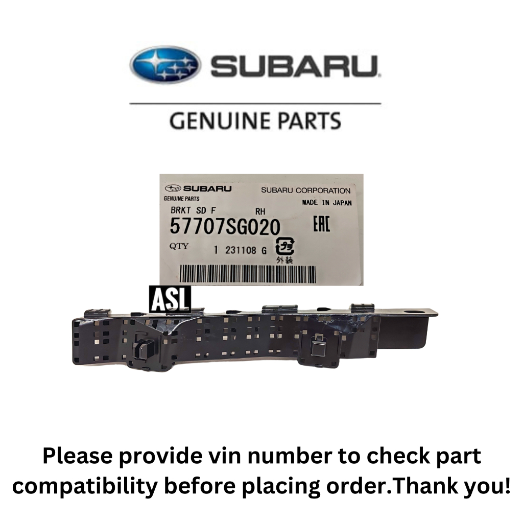 Subaru Forester Front Bumper Side Bracket SJ5 SJG 57707SG030 57707SG020 ...
