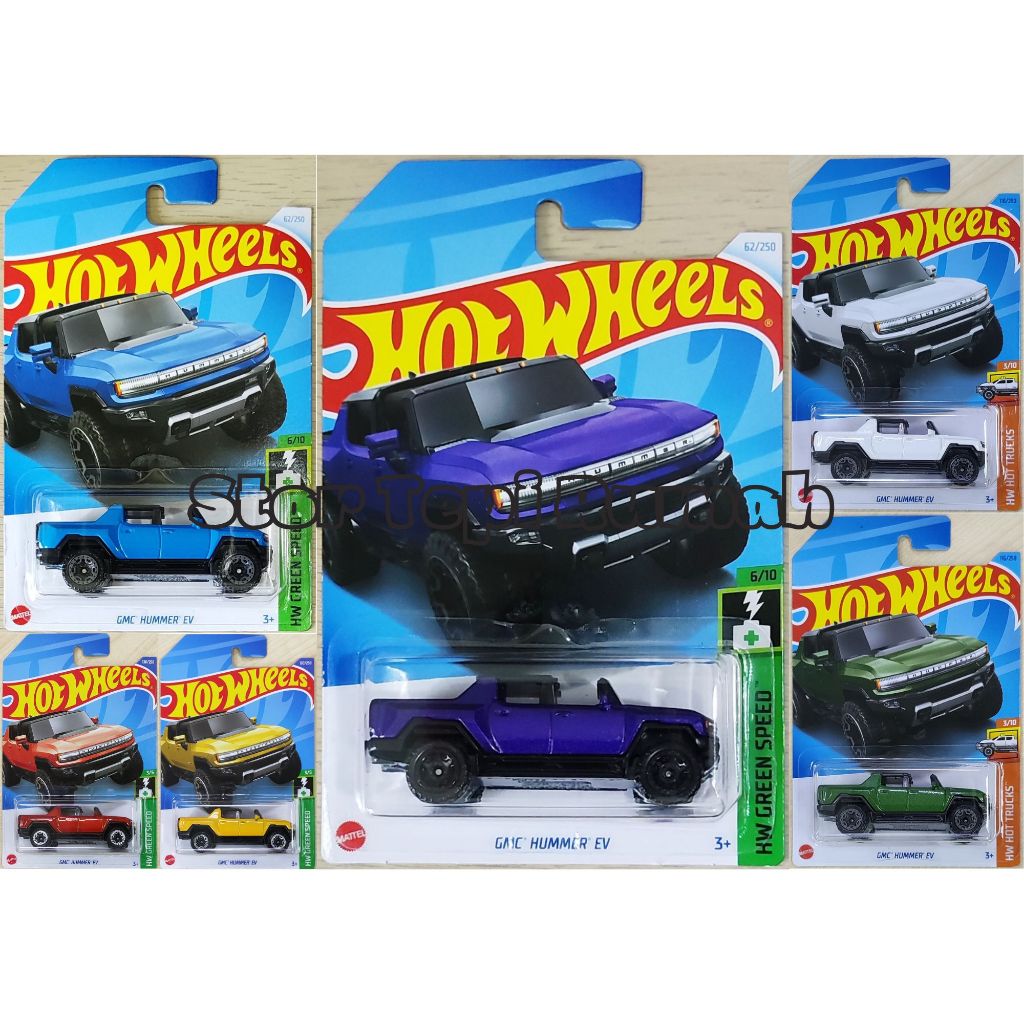 Hot Wheels GMC Hummer EV [HW Green Speed Trucks] | Shopee Philippines