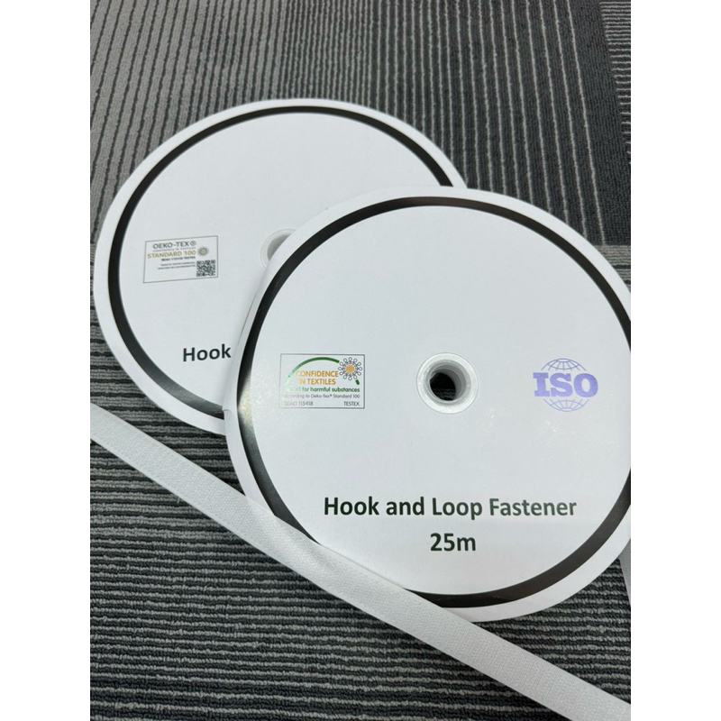 1inch Velcro Magic Tape Hook and Loop Fastener 25meter each (50meter ...