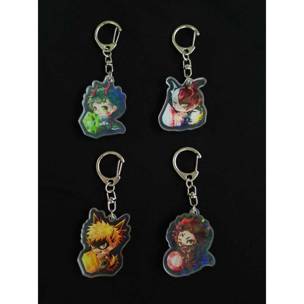 Hero Academia MHA BNHA UA Anime Fanart Keychain | Shopee Philippines