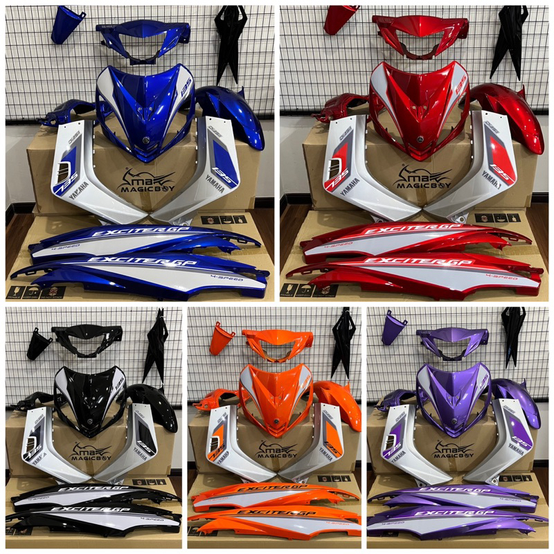 JL Magic Boy LC135 V1 Cover Set Exciter GP 2015 Series | Shopee Philippines