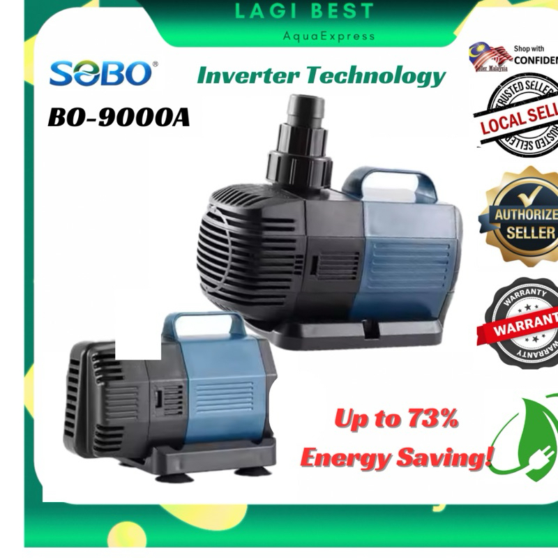 SOBO BO-9000A bo9000a Amphibious Water Pump Energy Saving Eco Water ...
