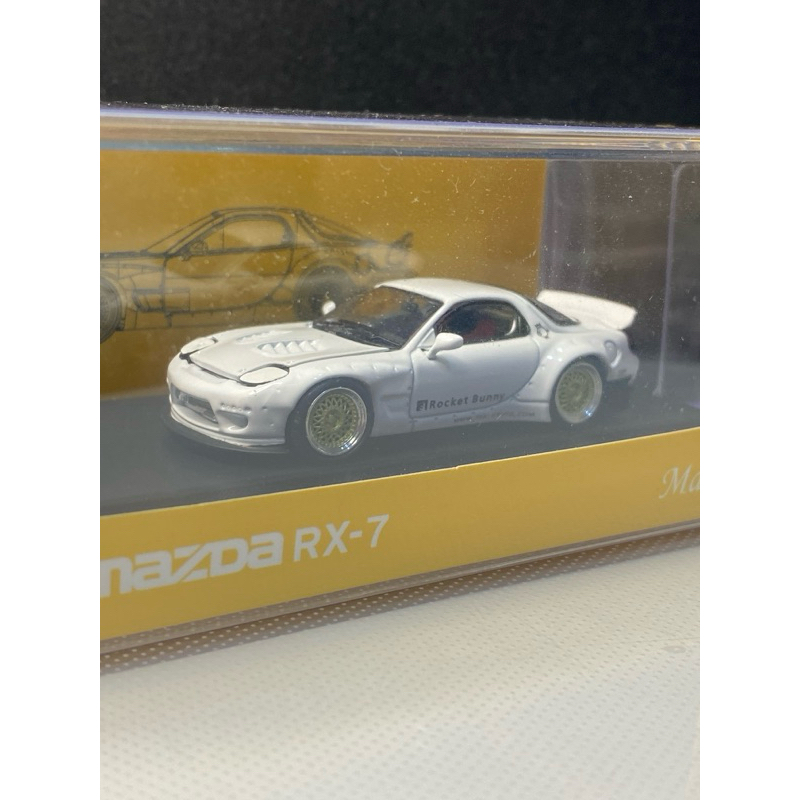 MIB 1/64 Master RX-7 Rocket Bunny Bodykit c/w Pop Up head light and ...