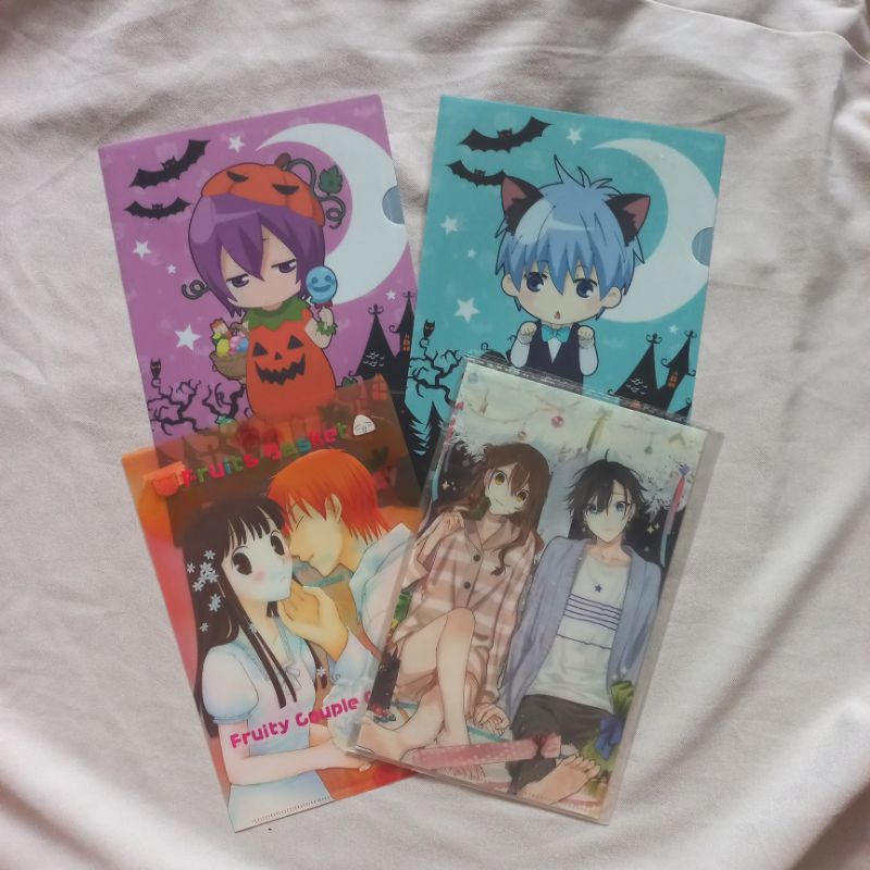 Anime folders ( Horimiya / Kuroko's basketball/ Fruit Basket ) | Shopee ...