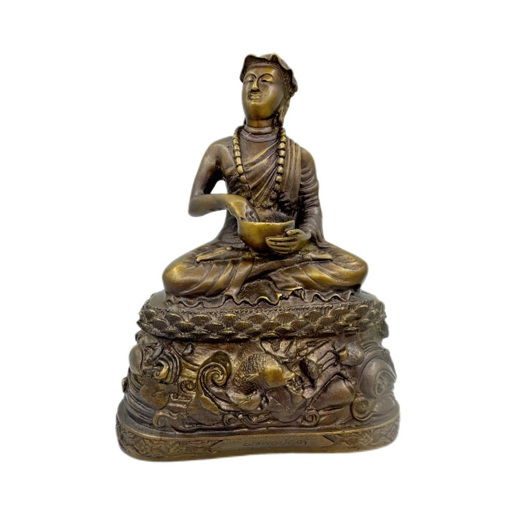Phra Upakut Worship Gold Height 27cm Phra Bucha Phra Maha Upakut God of ...
