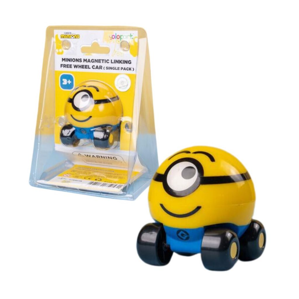 Minions Magnetic Linking Free Wheel Car (Single Pack) | Shopee Philippines