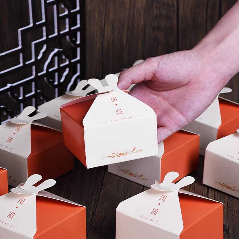 2024 Cute Cartoon Rabbit Single Pack Mooncake Packaging Empty Box ...