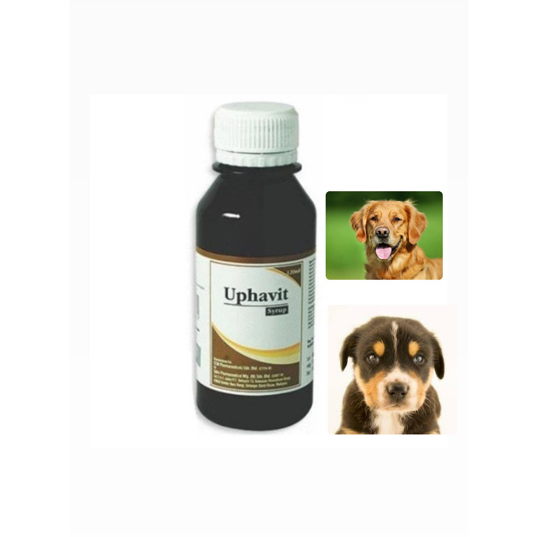 uphavit multivitamin syrup 120ml vitamin haiwan kucing sihat bulu ...