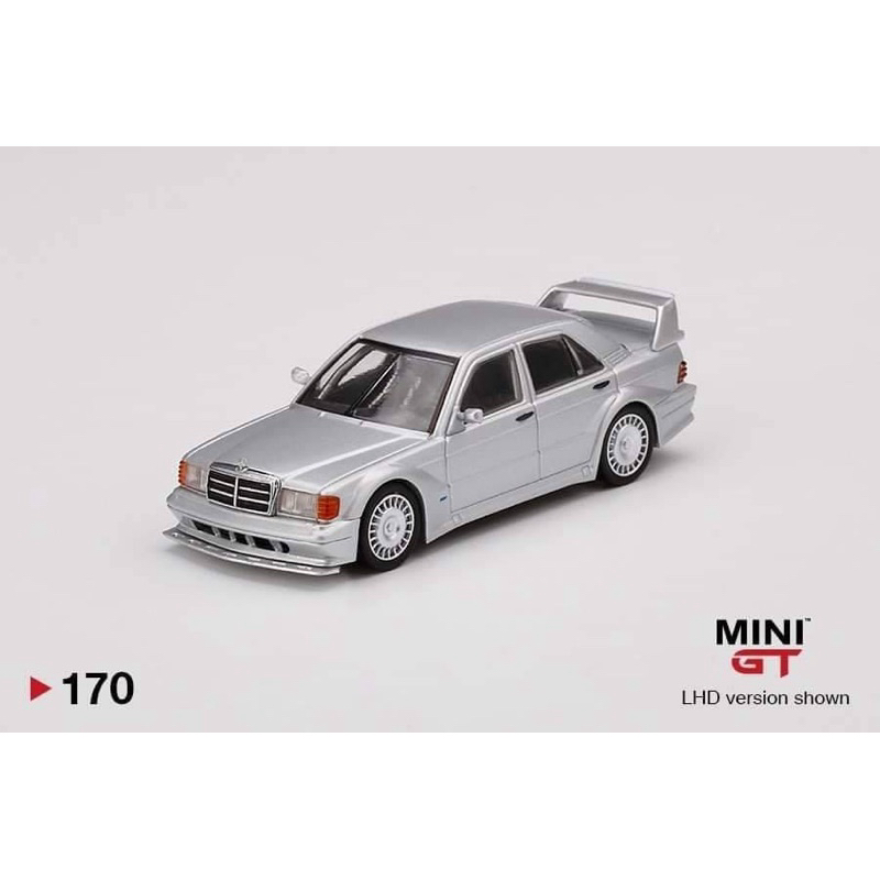 MINI GT MERCEDES-BENZ 190E EVOLUTION SILVER | Shopee Philippines