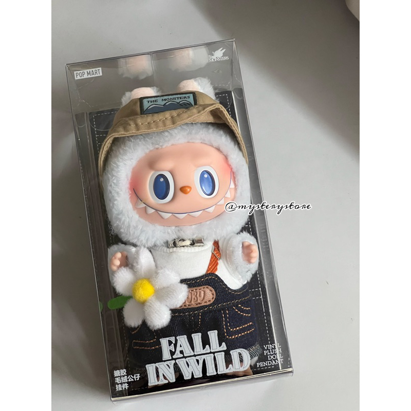 Popmart Labubu Fall In Wild Series Vinyl Plush Doll Pendant Labubu ...