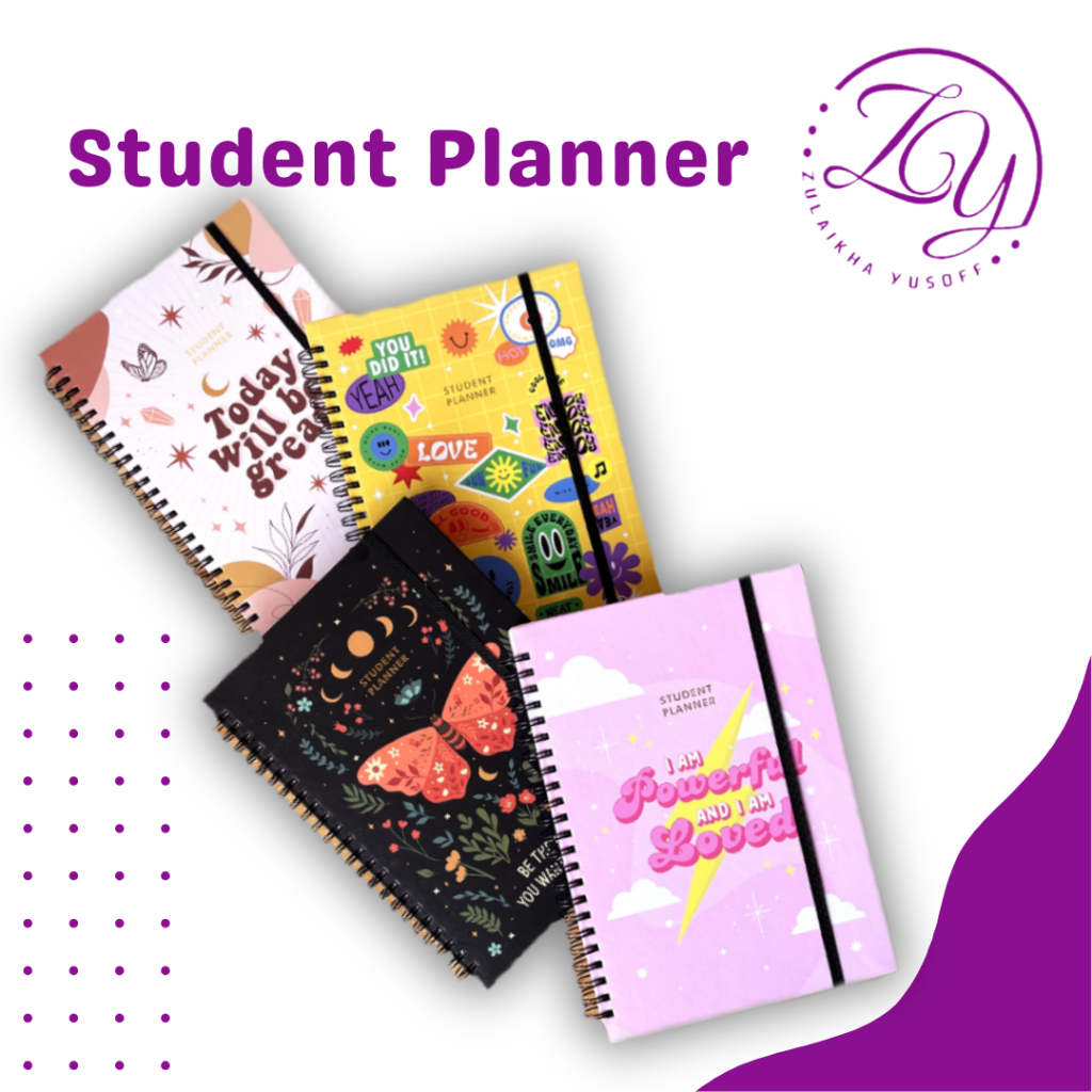 UNDATED STUDENT PLANNER (1 semesta / 6 month) | Shopee Philippines
