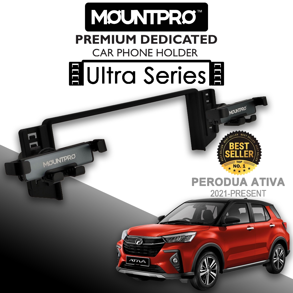 MOUNTPROTM Ultra Series Premium Dedicated Infotainment Screen Car Phone ...