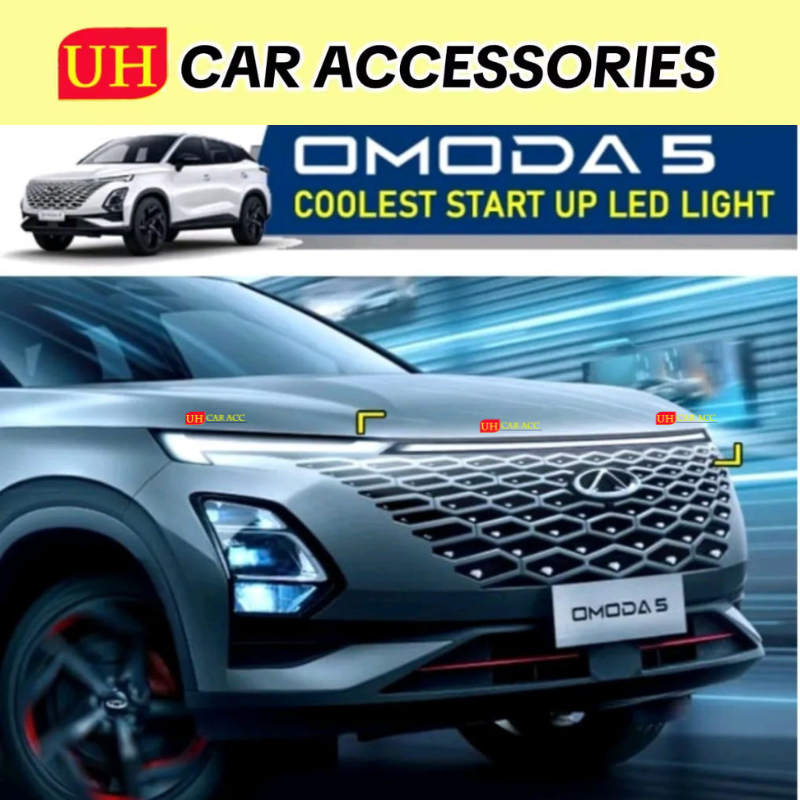 CHERRY OMODA 5 FRONT GRILL RUNNING LIGHT DRL LED | Shopee Philippines