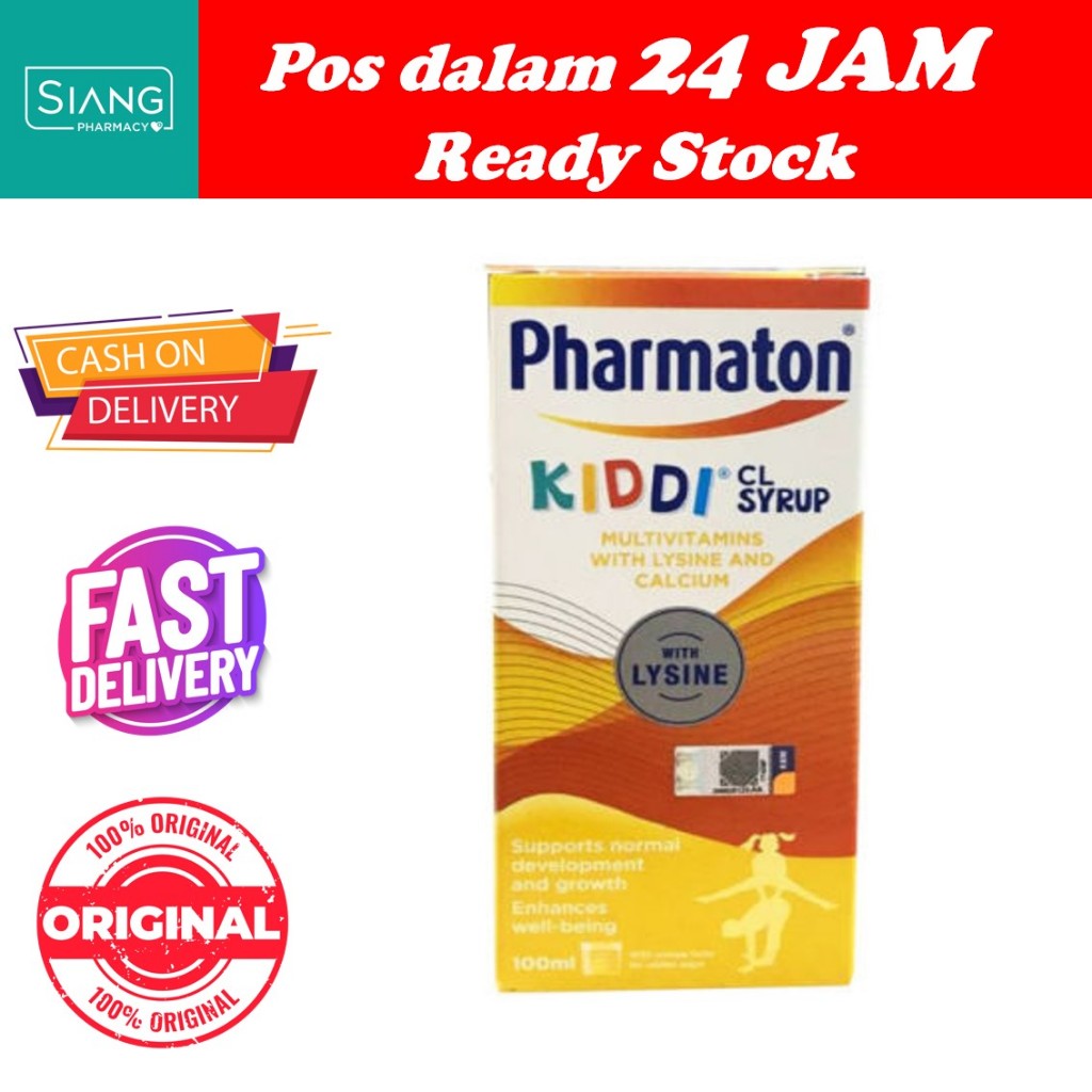 (Expiry 10/2024) Kiddi Pharmaton Syrup 100ml | Shopee Philippines