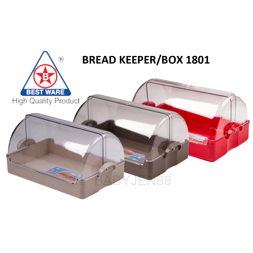 BESTWARE BREAD KEEPER/BOX 1801 WITH (Thick bubble wrap) | Shopee ...